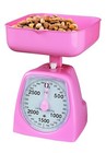 Mini Dial Kitchen Food Scale Weight Capacity 5 kg (11Lb) Pink/White ...