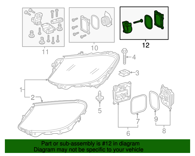 MERCEDES-BENZ S CLASS FRONT HEADLIGHT RESTORATION KIT A2189060015 ...