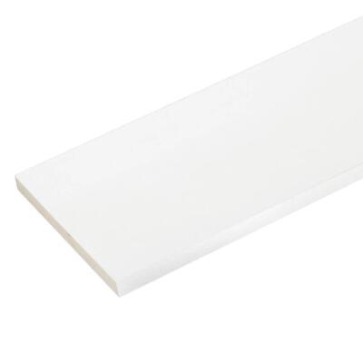 Veranda PVC Trim White Solid Board Insects Resistance Lightweight (3 ...