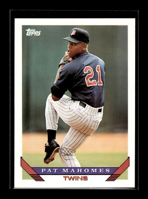 1993 Topps #684 Pat Mahomes (NM+)(BAS) | eBay