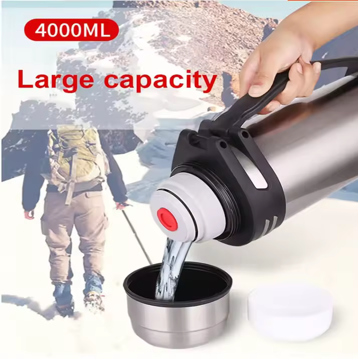 Large Flasks Bottles Stainless Steel Thermos Bottle Vacuum Insulated | eBay