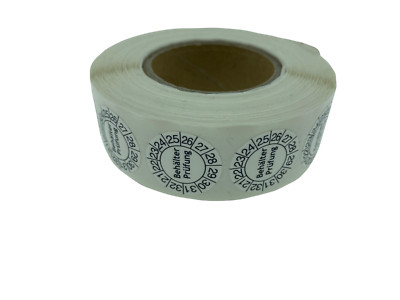 1000x Behälterprüfung Reel Inspection Sticker Self Adhesive ...