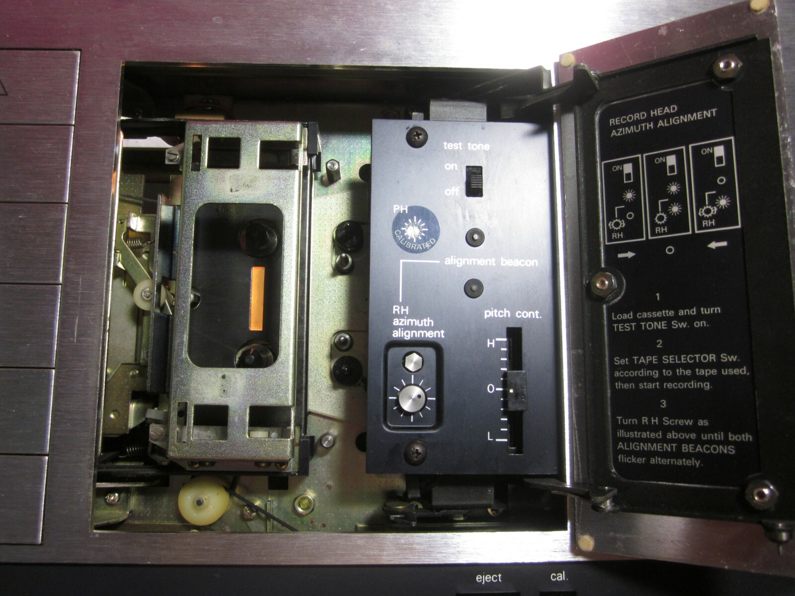 Live Sound Reproduce Machine of Rolls-Royce Nakamichi 700II 3 head ...