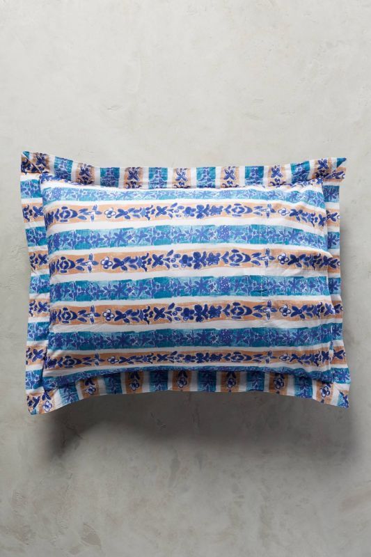 Anthropologie Sham SPICE ISLAND Standard Pair Pillow MAYSALES Tropical ...