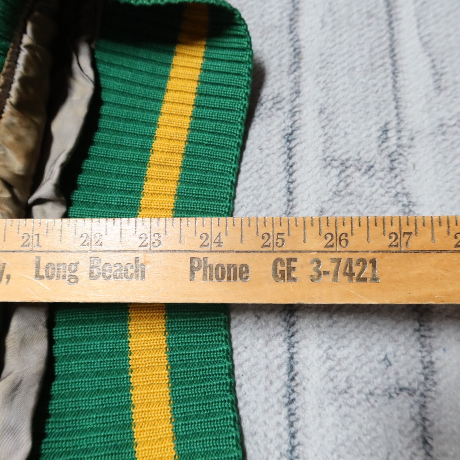 Vintage USF University of San Francisco Wool Leather Varsity Jacket ...