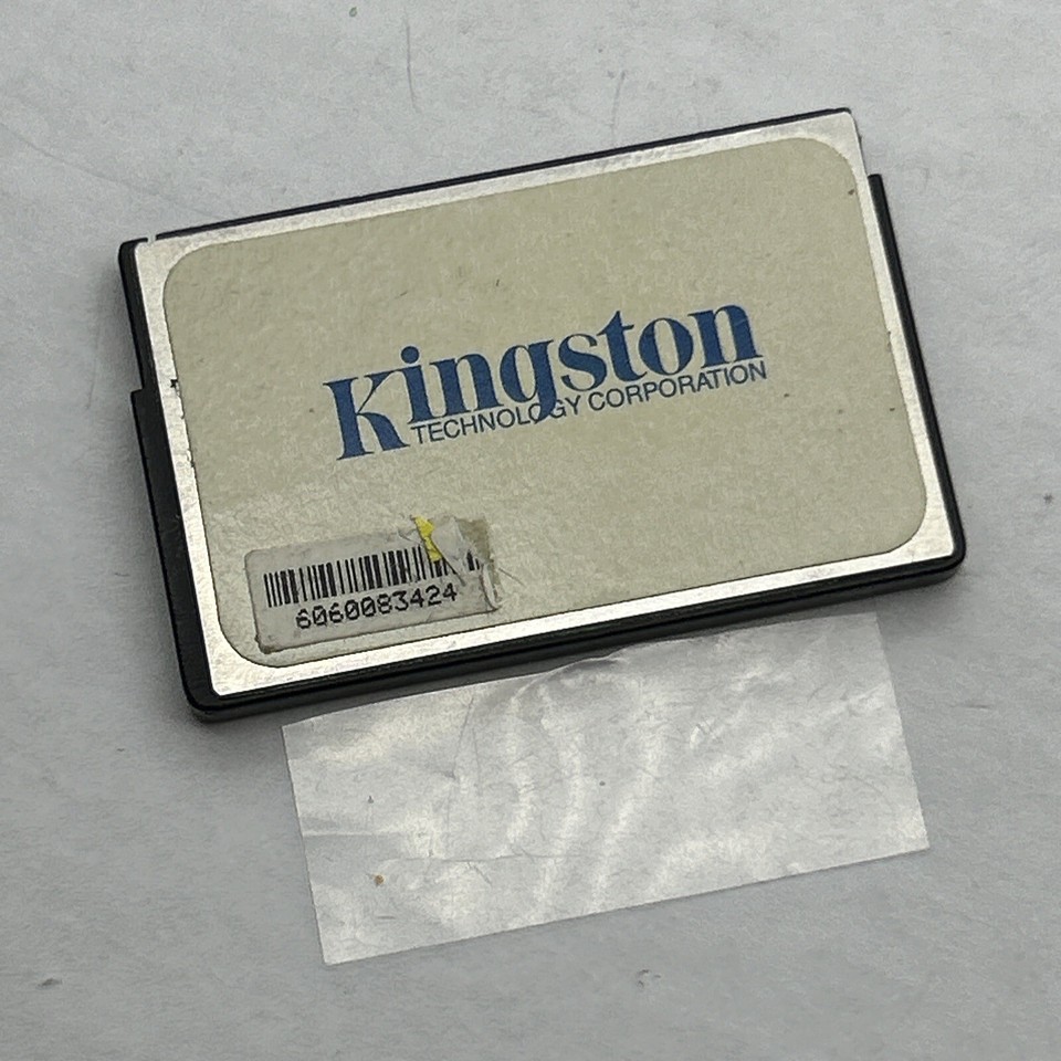 KINGSTON KST-950N/8 AST 8MB CREDIT CARD FLASH MEMORY small PC Card ...