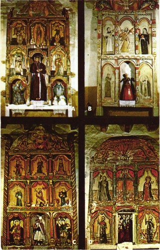 Beautiful Reredos Decorating The El Santuario de Chimayo, New Mexico ...