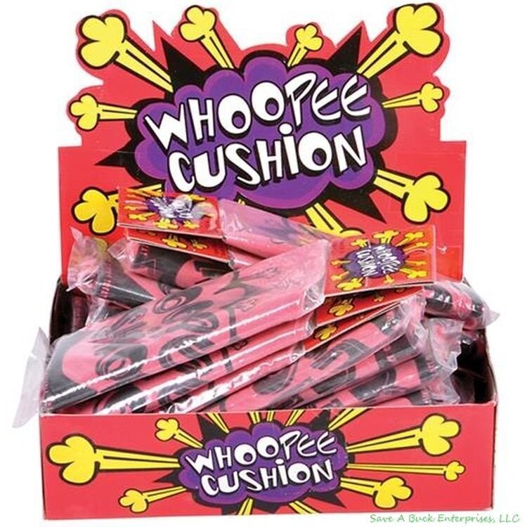 72 Whoopee 6" Whoopie Cushions Fart Pooter - GaG Prank Joke Wholesale ...