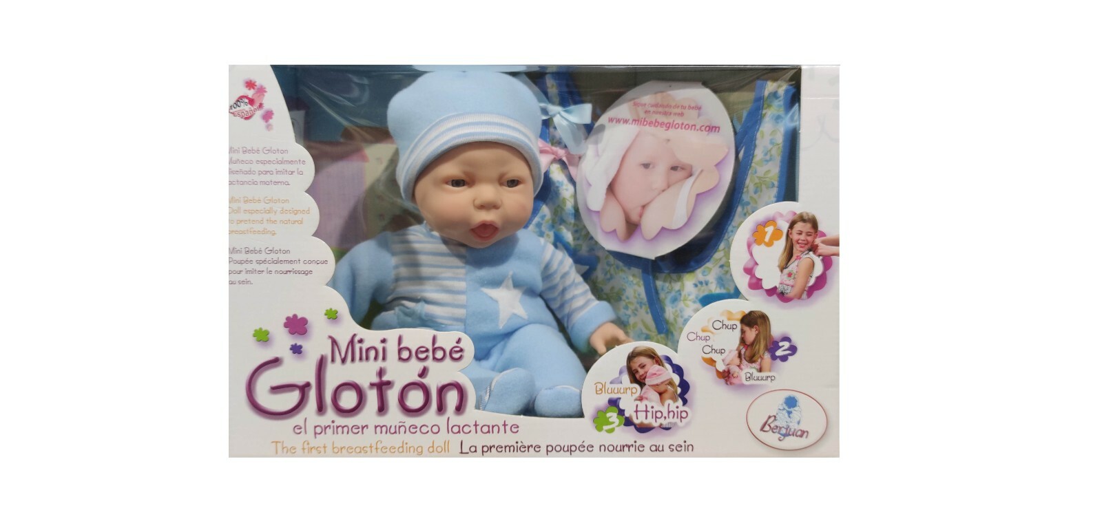 MINI BEBE GLOTON muñeco lactante NIÑO BERJUAN | eBay