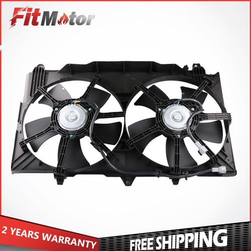 NEW Dual Radiator Cooling Fan For 03-06 Nissan 350Z 03-07 Infiniti G35 ...