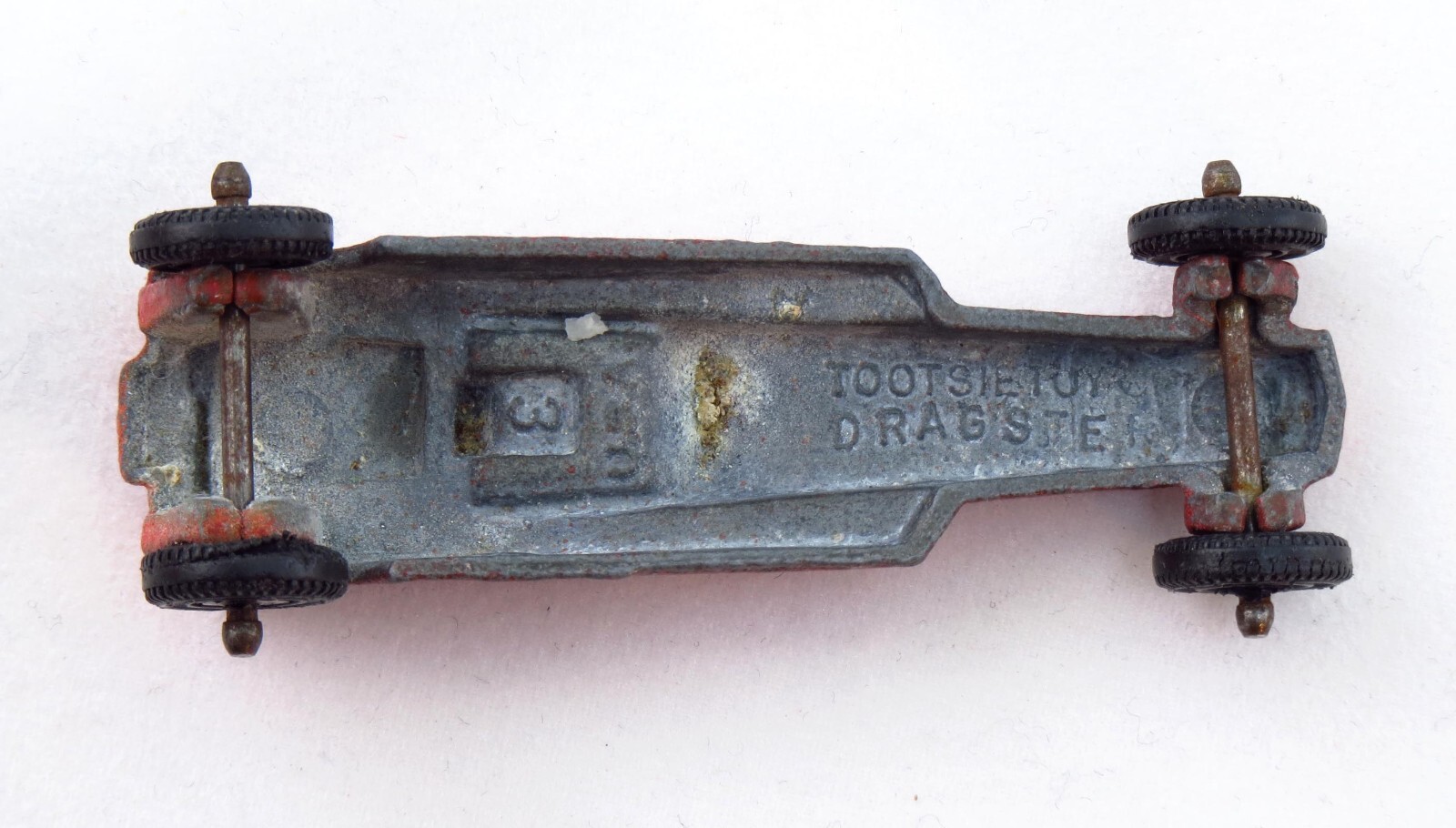 Tootsie Toy Dragster Racer Red Vintage Tootsietoy Die cast Toy Car USA ...