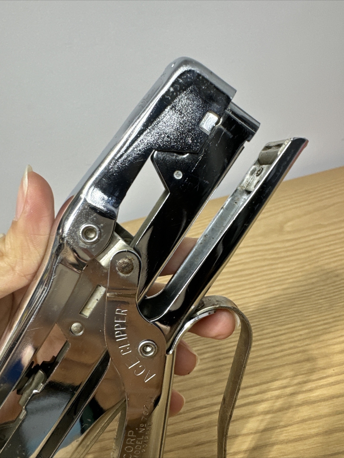 Vintage ACE Clipper Stapler No 700 Ace Fastener Corp, Handheld w/2Box ...