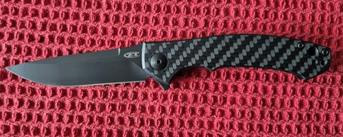 Zero Tolerance - 0450CF Sinkevich CARBON FIBER S35VN KVT ZT Flipper ...