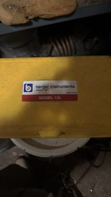 Berger Instruments Model 135 Surveying Transit Level w/ Case | eBay