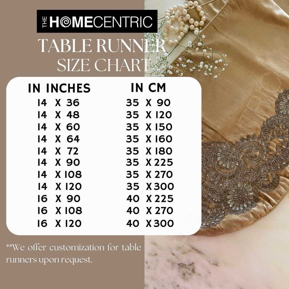 Decorative Table Runner Black Leather Wedding Décor Table Décor ...