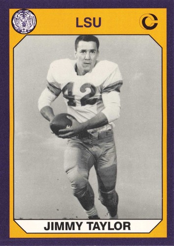 Jim Taylor #13 1990 Collegiate Collection LSU Tigers LSU Tigers | eBay