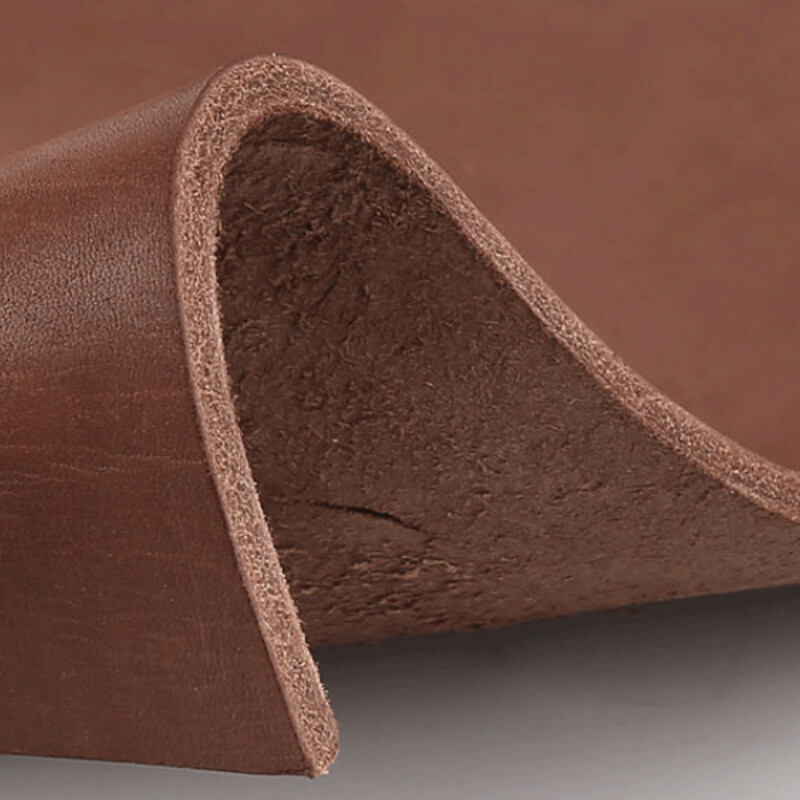 4mm Thick Retro Genuine Cowhide Leather Fabric DIY Wallet Bag Crafts ...