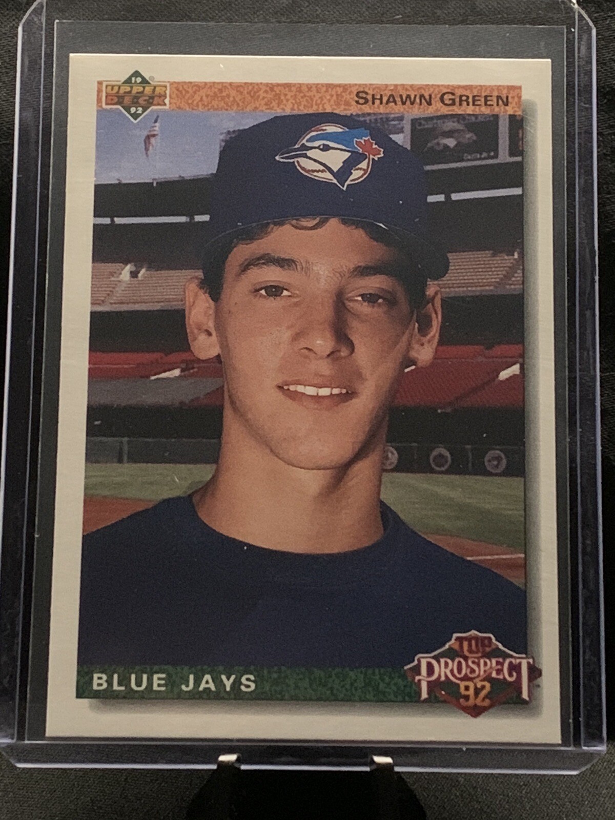 1992 Upper Deck - SHAWN GREEN - ROOKIE CARD (RC) #55 Toronto Blue Jays ...
