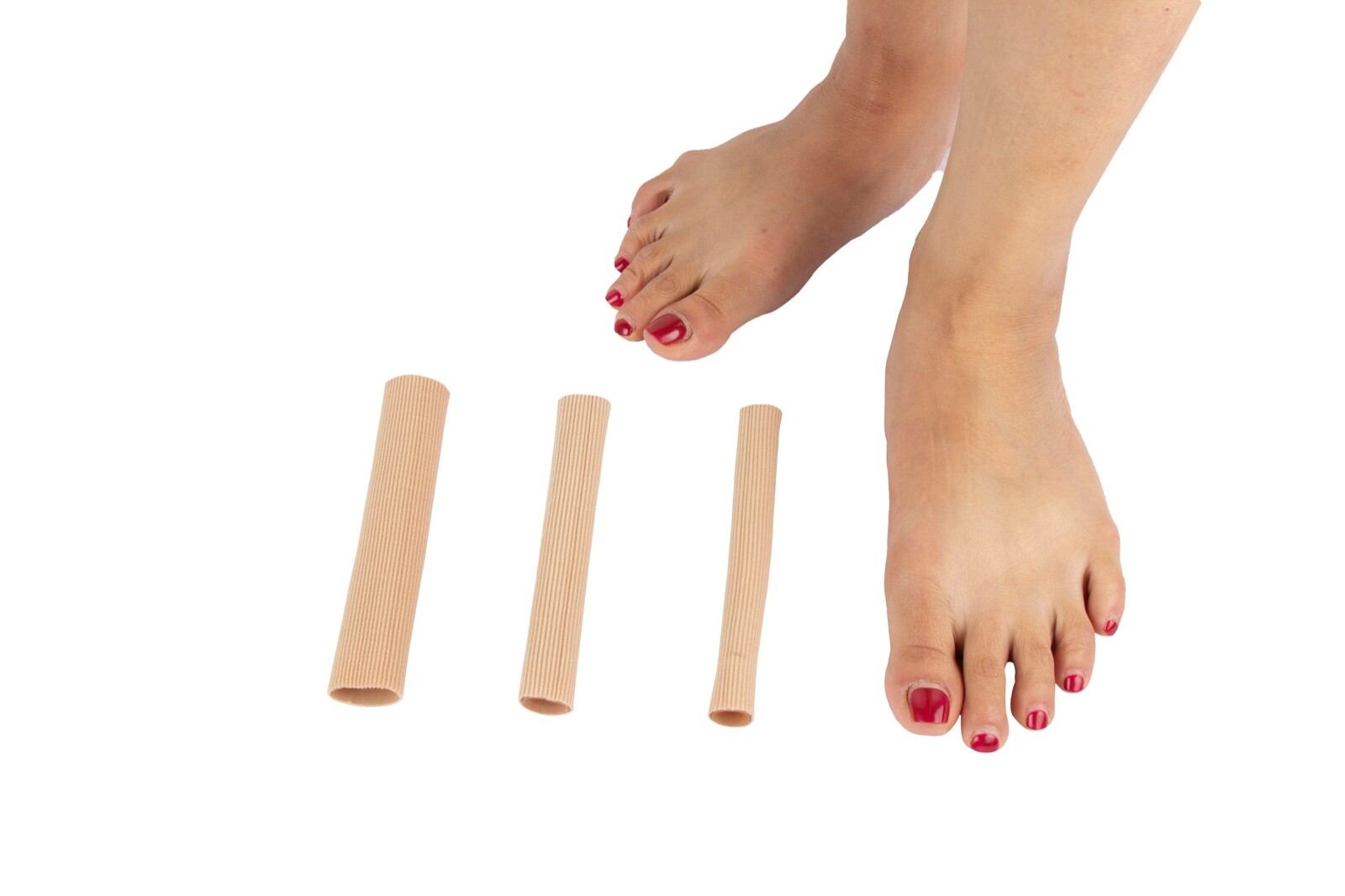 Elastic and silicone toe tubes 15cm in length | eBay UK