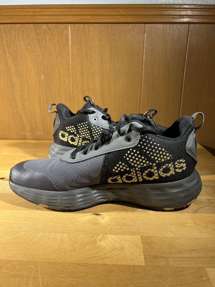 Mens Size 6.5- adidas Light motion black and gold PGD-789006 Sneakers ...