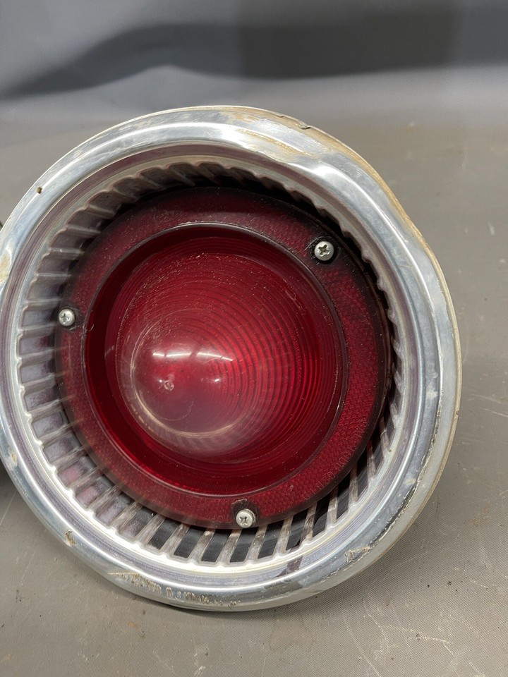 1962 Ford Fairlane Tail Light Lamp Taillight Lens OEM Bezel Ranchero ...