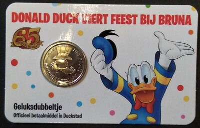 Scrooge McDuck's Number One Dime from 2017 issued by Donald Duck ...