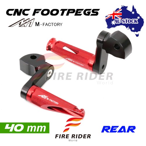 For Triumph Sprint GT 10-13 12 11 CNC REAR Foot Pegs 40mm Extend ...