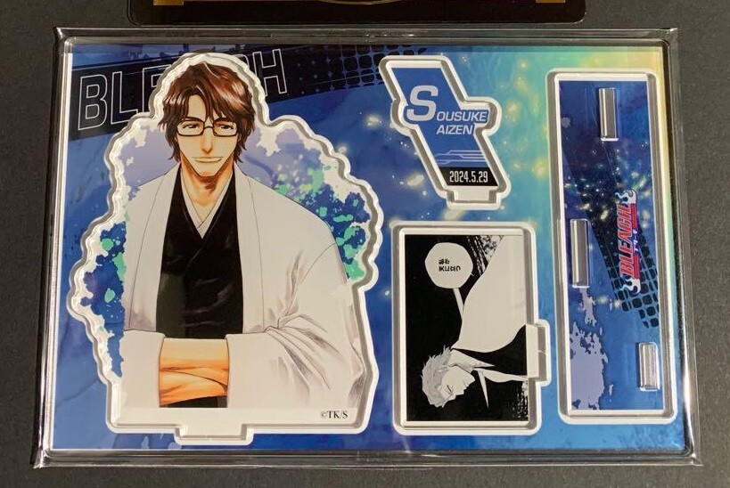 NEW BLEACH Sousuke Aizen Acrylic Stand Figure Limited 2024 Official ...