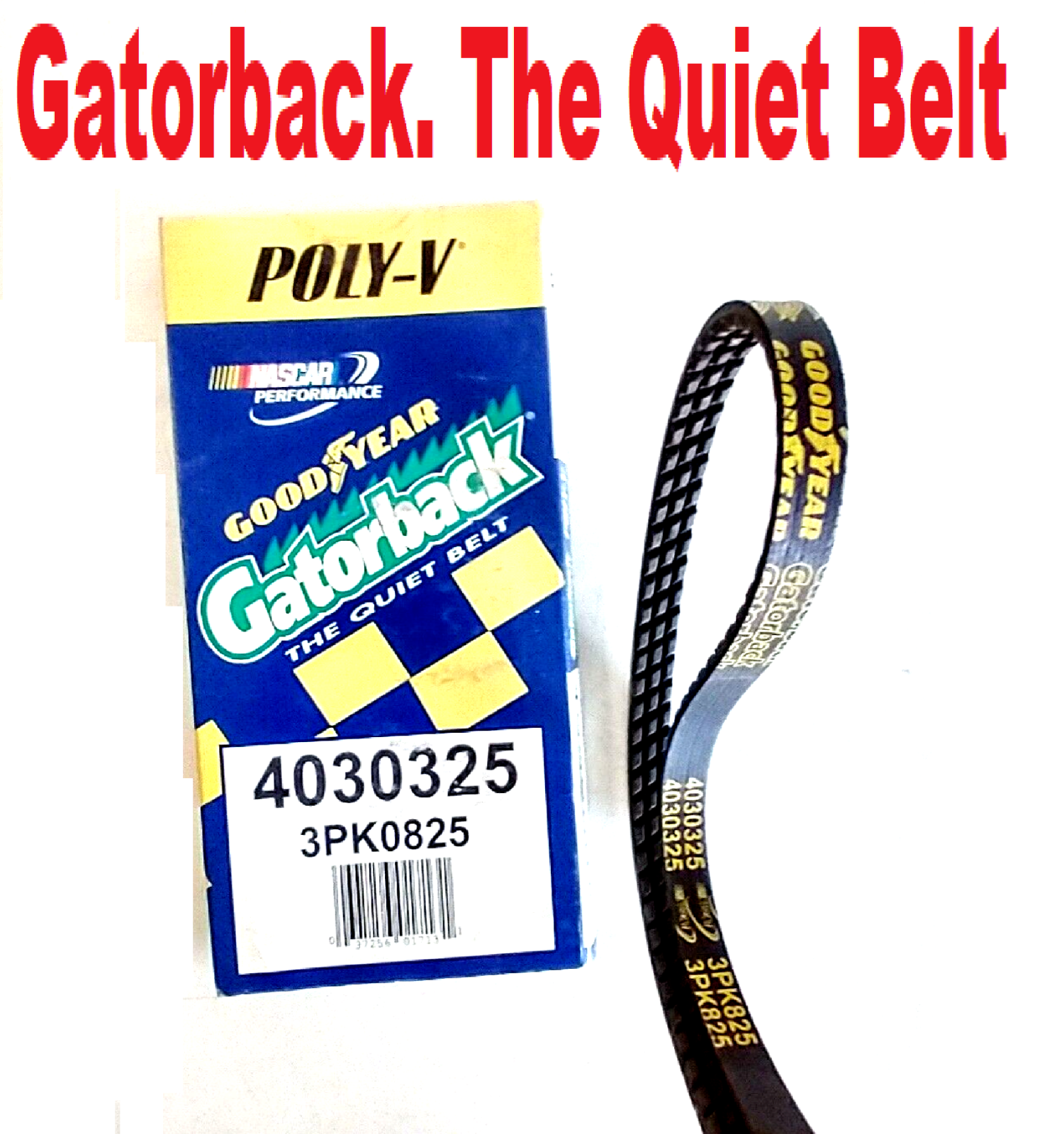 Goodyear Gatorback 4030325 The Quiet Serpentine Poly-V Belt | 1 Year ...