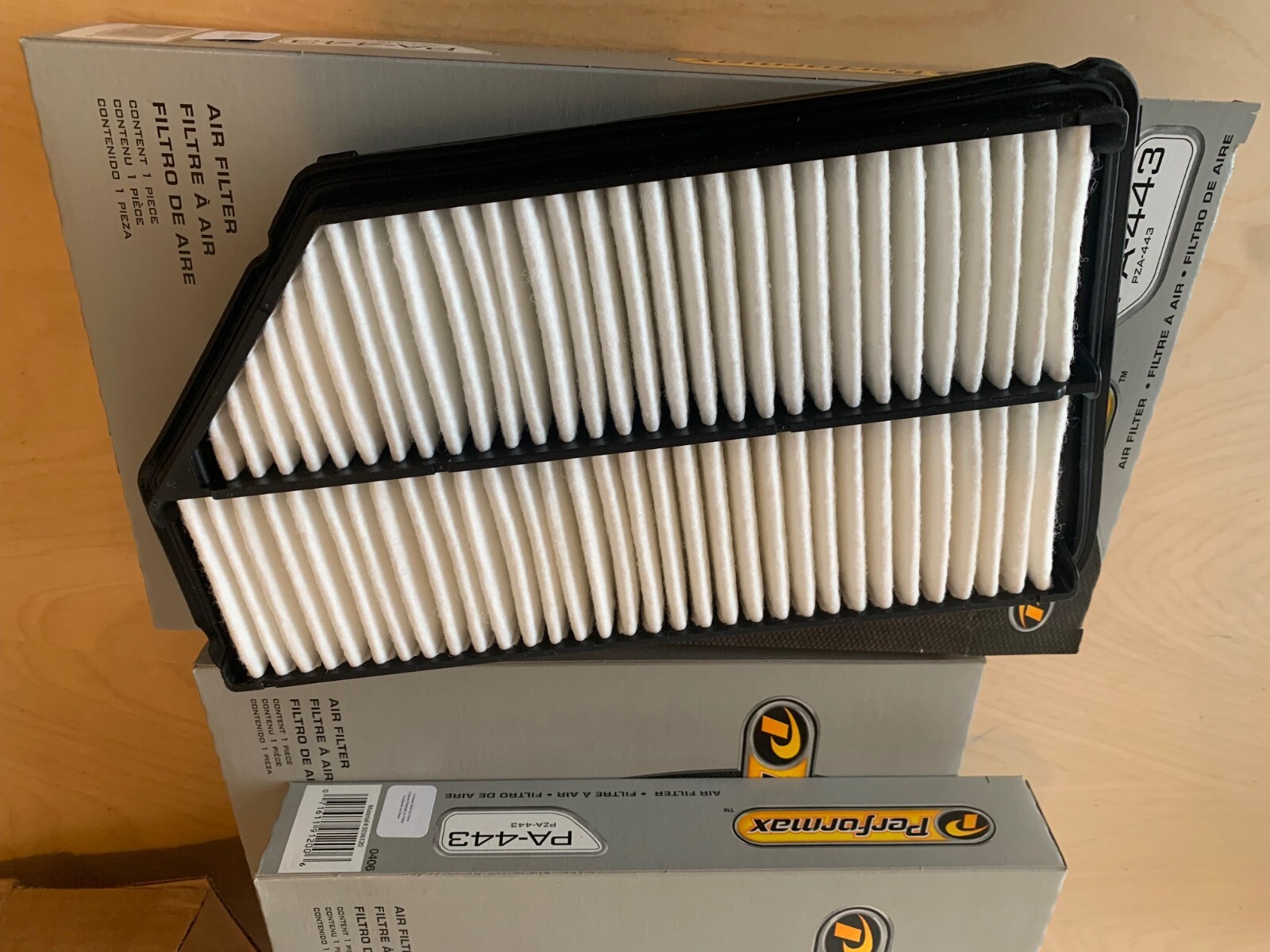 NEW 3 PACK, Performax Air Filter PA-443 (17220-PGK-A00, 17220-RDJ-J00 ...