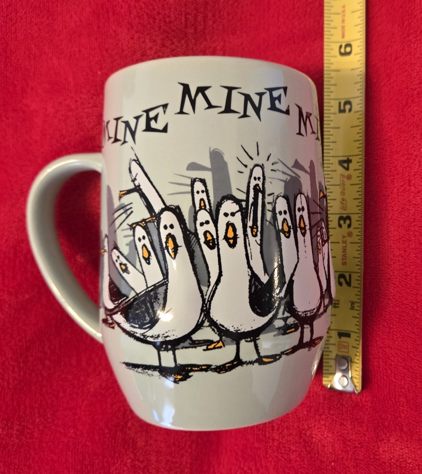 Finding Nemo MINE MINE MINE 3D Relief Seagulls Coffee Mug Disney Parks ...