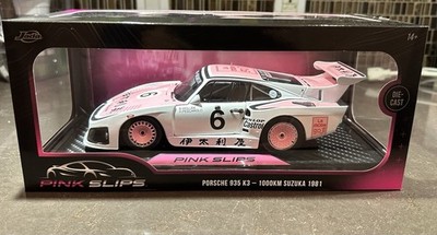 Used Jada Pink Slips 1/18 White/Pink Porsche 935 K3 1000KM Suzuka 1981 ...
