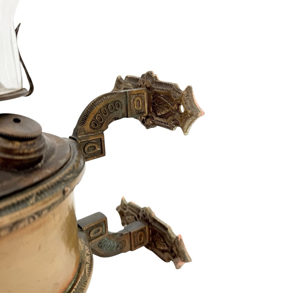 Antique 1990’s Historic Outdoor Oil Lamp Nathan Dohrmann & Co San ...