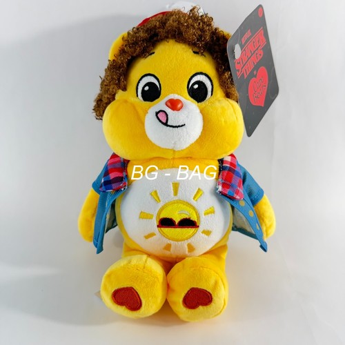 Stranger Things x Care Bears FUNSHINE Bear as DUSTIN Plush 2025 New ...