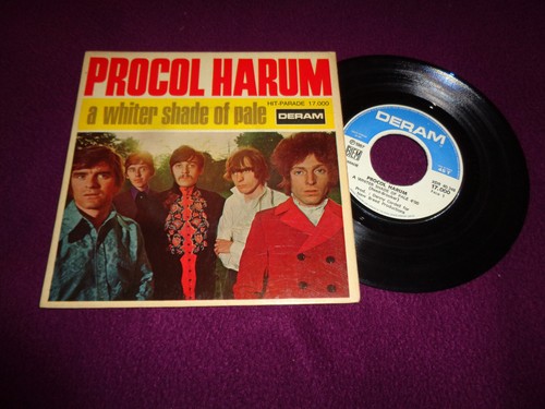 SP PROCOL HARUM / A WHITER SHADE OF PALE / DERAM 17.000 FRENCH PRESS ...