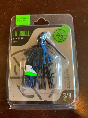 Lil Juicee FINESSE CASTING JIG 3/8oz. BLACK & BLUE 4/0 Googan Squad Catch Co. | eBay