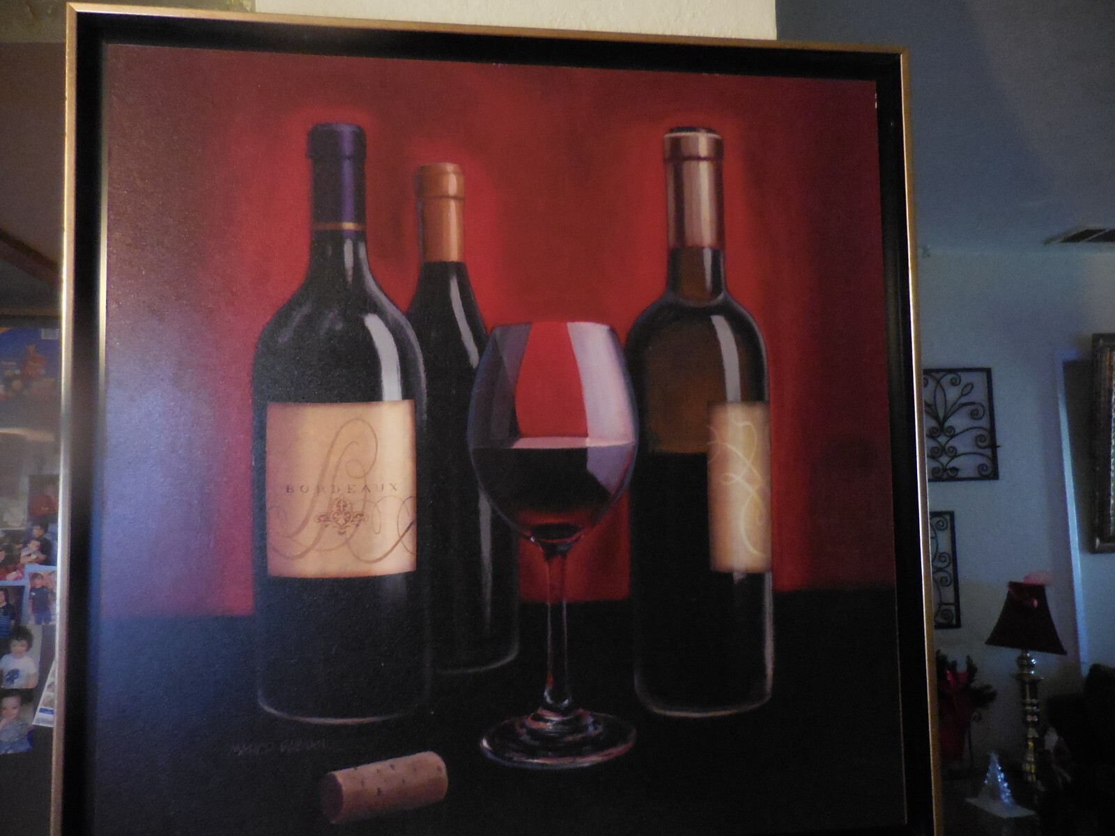 Epic Graffiti 'Wine Trio' by Marco Fabiano, Giclee on Hardboard Wall ...