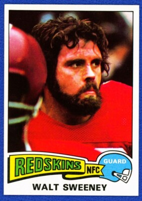 1975 Topps Football # 159 Walt Sweeney Washington Redskins Near Mint | eBay