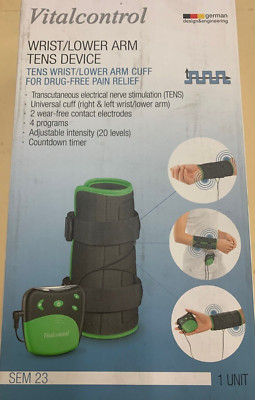 Vital Control SEM23: Wrist & Lower Arm Tens Device Drug-Free Pain ...