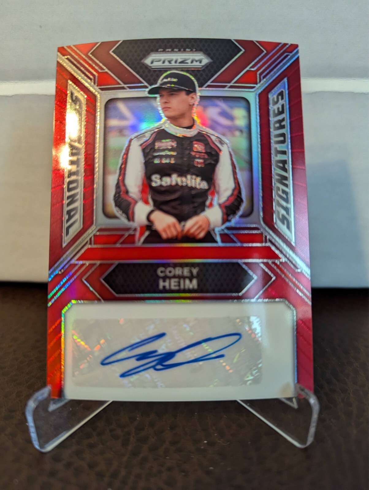 Corey Heim 2024 Prizm NASCAR #SS-CHM Sensational Signatures - Red /99 ...
