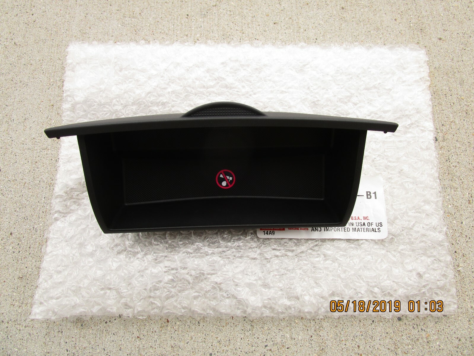 03 -08 TOYOTA COROLLA DASH INSTRUMENT CLIMATE CONTROL LOWER PANEL BOX ...