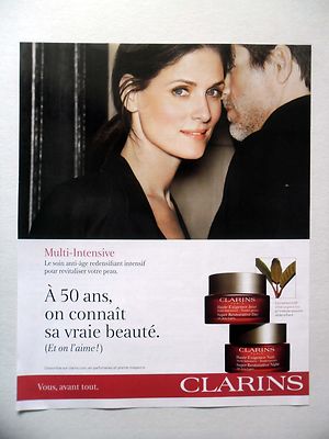 PUBLICITE-ADVERTISING : CLARINS Multi-Intensive 2016 Cosmétique | eBay