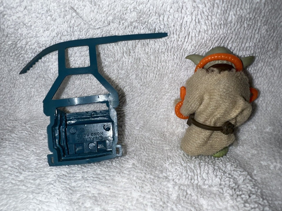 Star Wars Yoda Orange Snake 1980 ESB Original Kenner W/Luke’s Backpack ...
