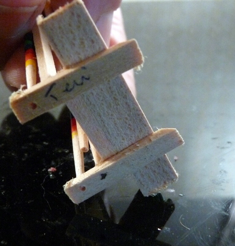 Vintage Artist Made CROQUET SET 1:12 Dollhouse Miniature | eBay