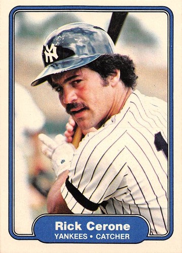 1982 Fleer #31 Rick Cerone New York Yankees 🔥⚾🔥 | eBay