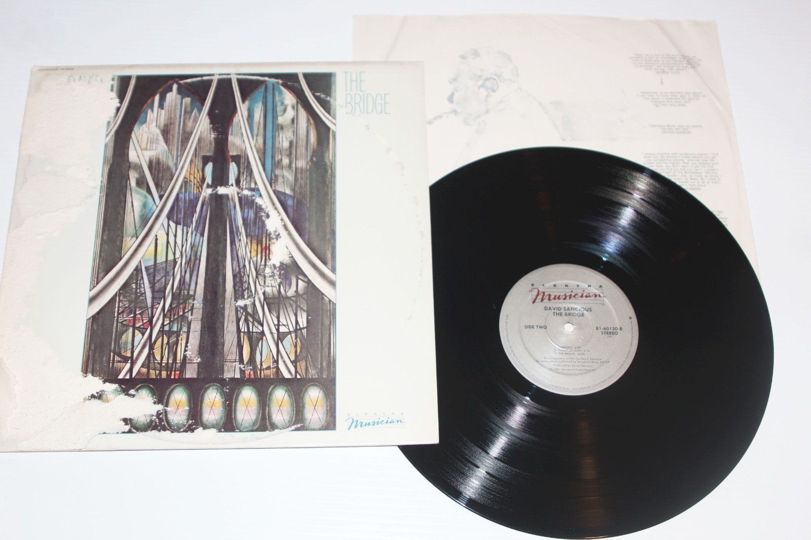 David Sancious - The Bridge - Jazz Elektra E1-60130 - Vinyl Record Album LP | eBay