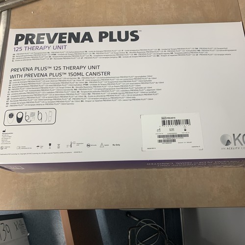 KCI Prevena Plus 125 Therapy Unit w/150ml Canister - Open Box for sale ...