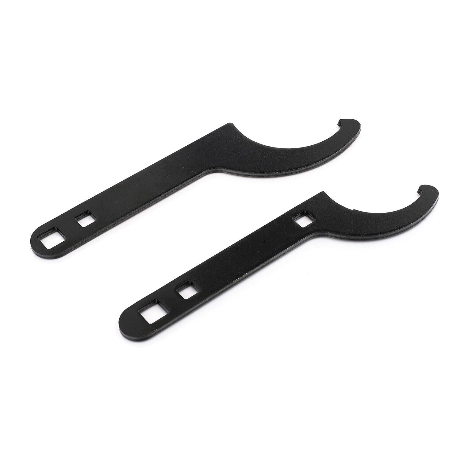 Coilover Wrench Spanner Adjustment Tool Universal 2 PCS Black SS ...