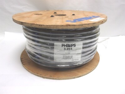 3-203 NEW PHILLIPS DURAFLEX BULK TRAILER CABLE 6 CONDUCTOR 14 GAUGE 250 ...