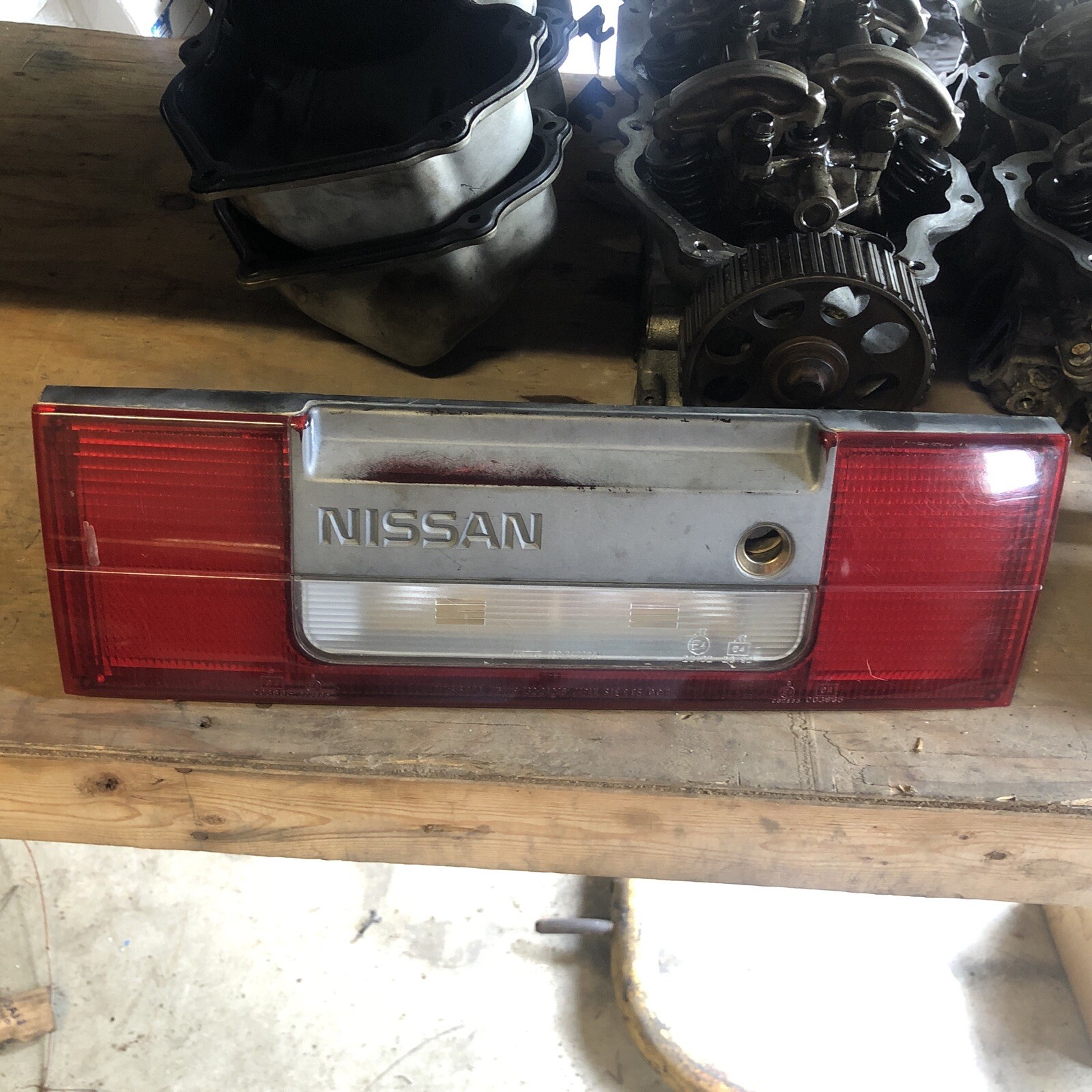 84-89 nissan z31 300zx tail lights Complete Set Right Left & 3rd Light ...